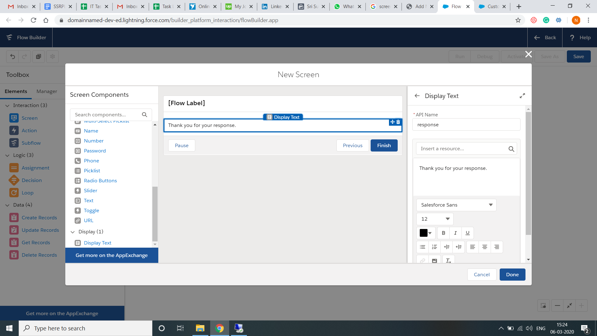 How to create a screen flow for the community users – InitAura.com